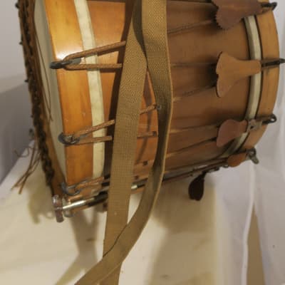 Walberg & Auge transition era rope/tension rod marching snare | Reverb