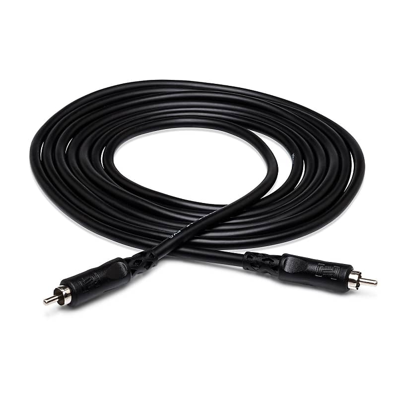 Hosa CRA-120 Unbalanced Interconnect Cable, RCA to RCA - 20 | Reverb
