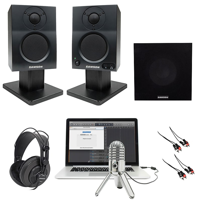 Pair Samson BT3 3" Studio Monitors | Reverb