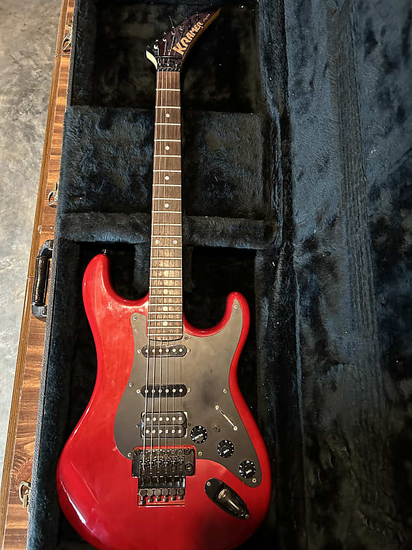 Kramer Pacer Deluxe 1985/86 - Red | Reverb
