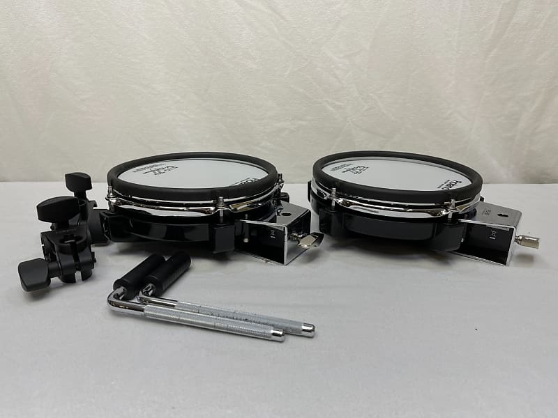 TWO Roland PD-85 BK V Drum 8" Mesh Head PD85 MOUNT | Reverb