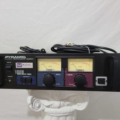 Pyramid PA1000X Stereo Power Amplifier Black | Reverb