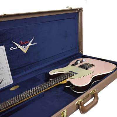 Fender Custom Shop 60 Ash Telecaster Custom Relic in Shell | Reverb