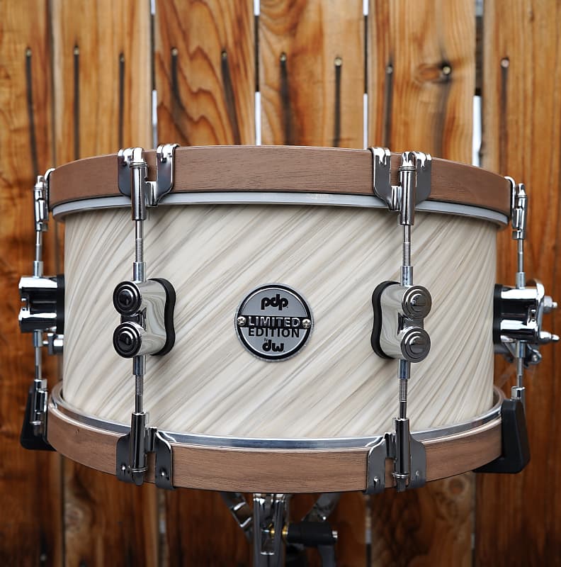 PDP Limited Edition Twisted Ivory 6.5 x 14 Pure Maple Snare | Reverb