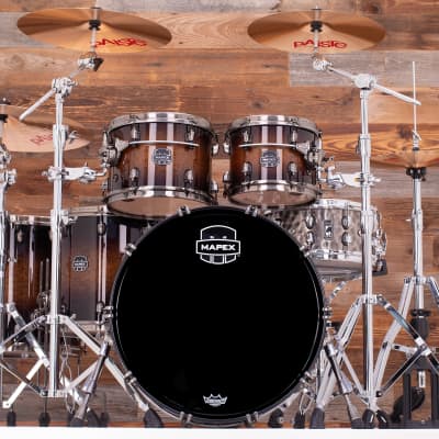 MAPEX SATURN EVOLUTION MAPLE / WALNUT 5 PIECE DRUM | Reverb Australia