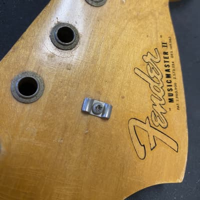 Fender MusicMaster II Neck 1966 - Rosewood | Reverb