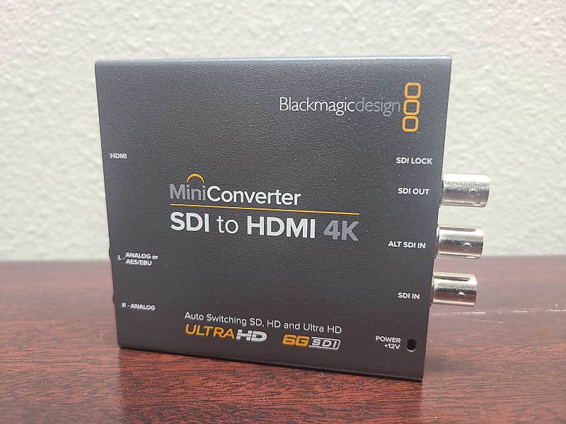 Blackmagic Design Mini Converter SDI to HDMI 4K | Reverb