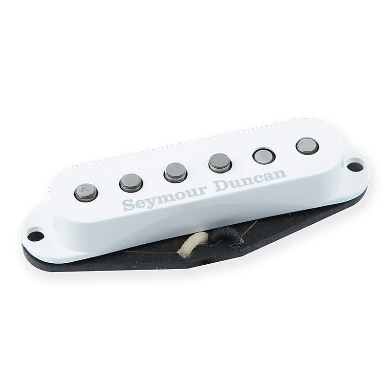 Seymour Duncan SSL-5 RW/RP Custom Staggered Strat (White) | Reverb