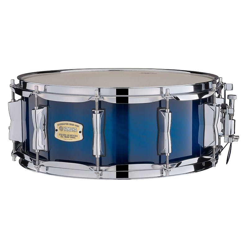 Yamaha Stage Custom Birch Snare Drum 14x5.5 Deep Blue | Reverb UK