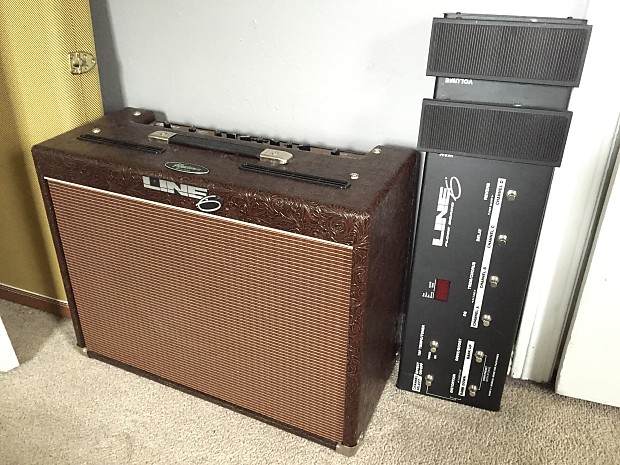 Line 6 Ranchero Flextone II Tooled Leather Tolex | Reverb