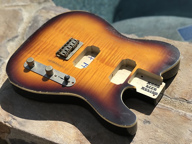 Real Life Relics Tele Telecaster Body Bound Dual Humbucker | Reverb