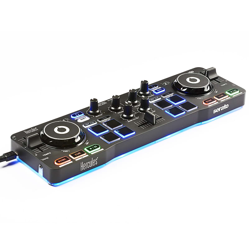 Hercules DJ Starlight 2-channel controller with built-in, | Reverb