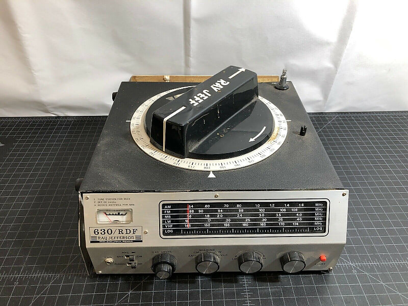RARE Ray Jefferson 630/RDF Marine Radio Model 630 Made in | Reverb
