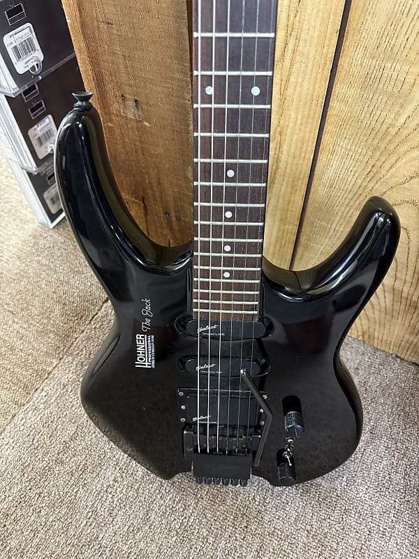 Hohner The Jack headless 1988 - Black | Reverb