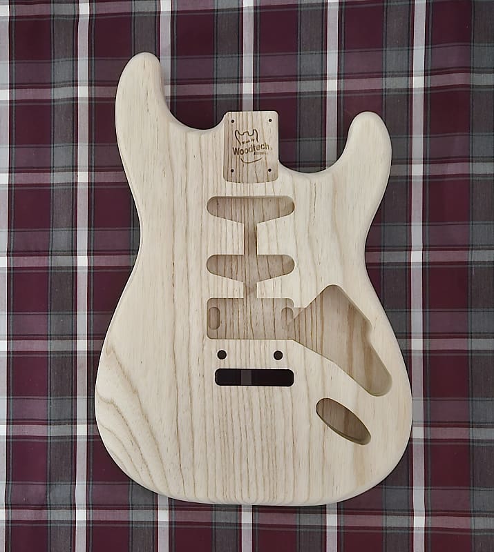 Woodtech Routing - 2 pc Swamp Ash HSS Stratocaster Body - | Reverb