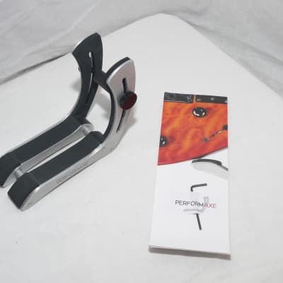 PERFORMAXE Electric Guitar Leg Rest - Brushed Aluminum. New | Reverb