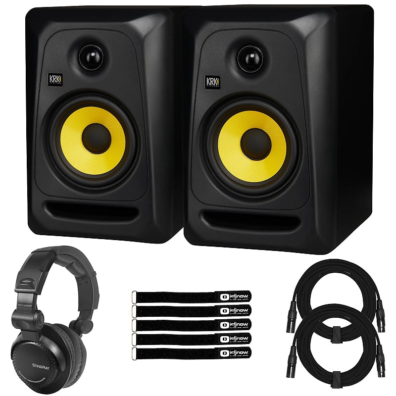 KRK CL5G3 5" Powered Active Studio Reference Monitor Speakers | Reverb