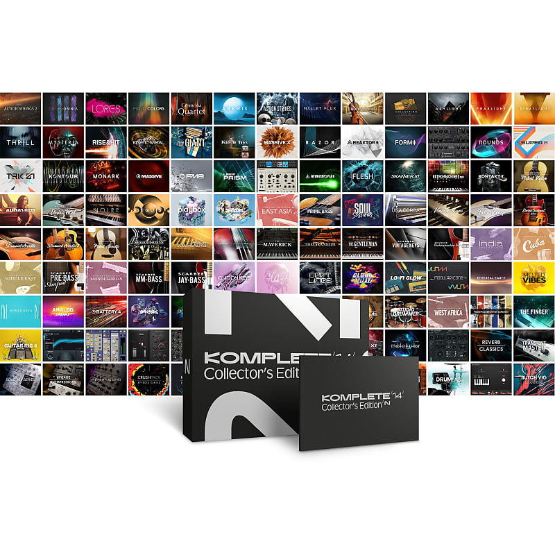 Native Instruments KOMPLETE 14 COLLECTOR'S EDIT. Boxed - VST | Reverb