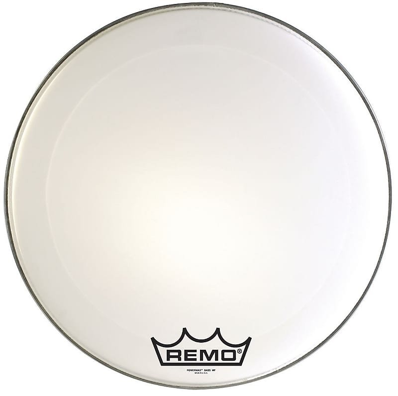 Remo PM2022-MP 22-Inch Bass Drum Heads, Ultra White | Reverb