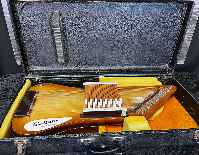 Oscar Schmidt Guitaro Autoharp World String Instrument | Reverb
