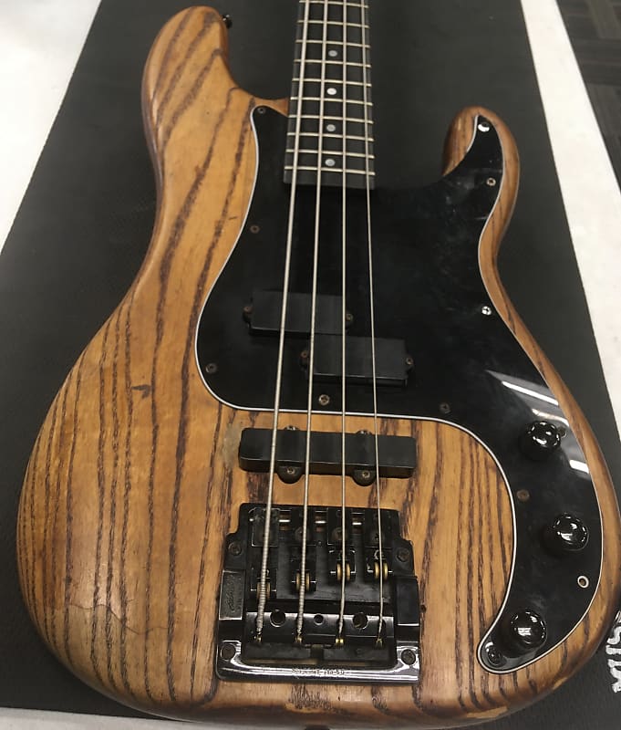 Modulus Bassstar Graphite PJ bass Kahler Bridge EMG pickups | Reverb