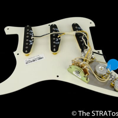 USA Fender ERIC JOHNSON Strat LOADED PICKGUARD Stratocaster | Reverb
