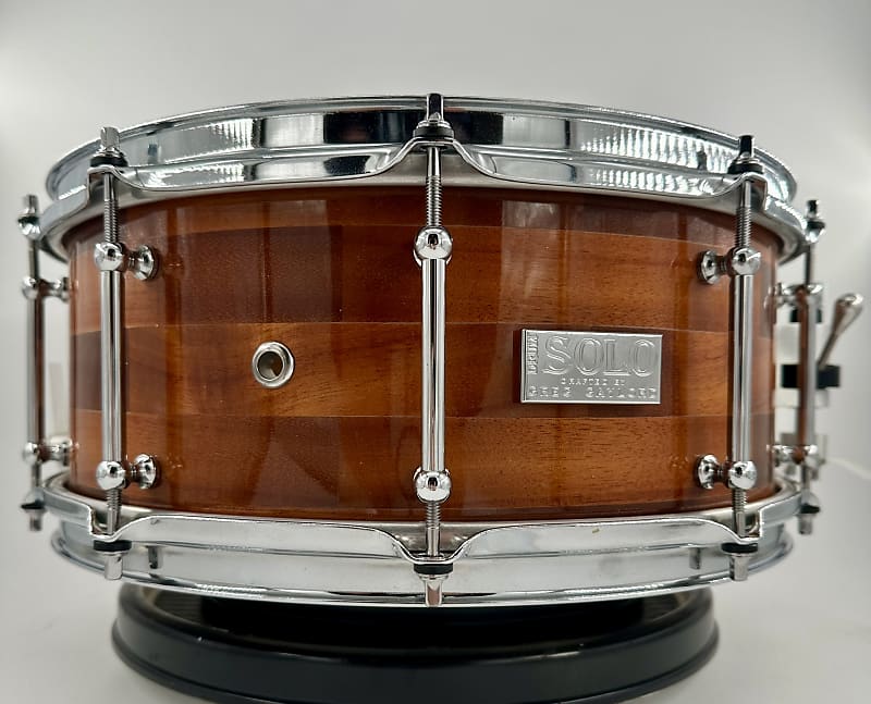 Drum Solo - Greg Gaylord 14x6 Solid Acacia Koa Block Snare | Reverb