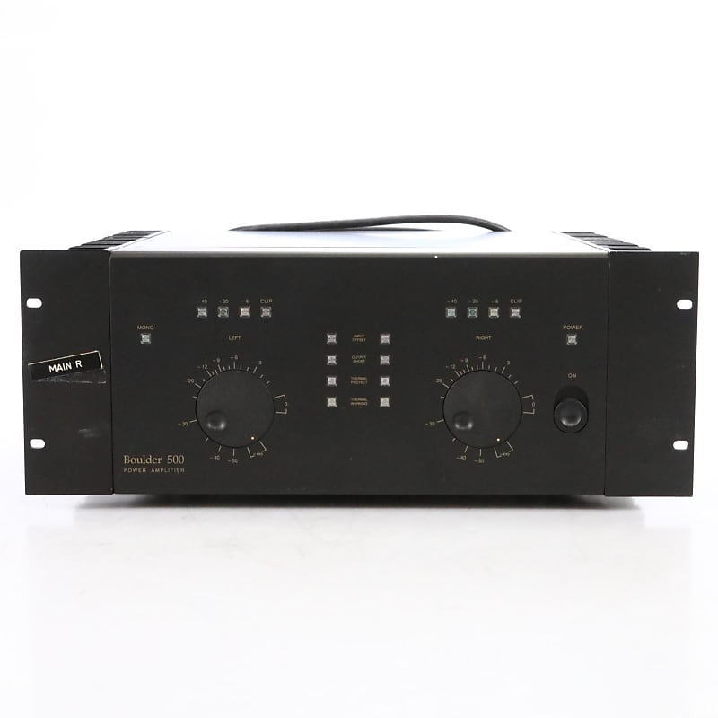 Boulder 500 Stereo Solid State Power Amplifier Amp #45842 | Reverb