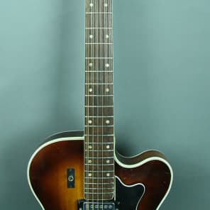 Hofner Model 457/12 Hollowbody 12 String Sunburst Electric | Reverb UK