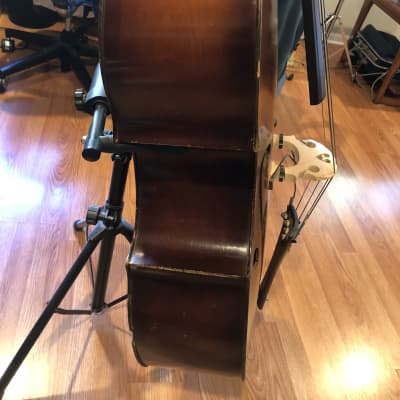 Upright Bass Kay H10 1953 1/4 size | Reverb