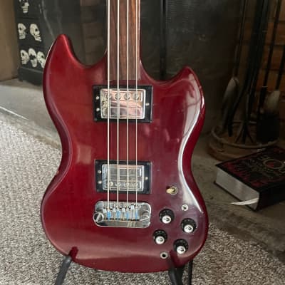 1977 Guild JSB-2 Fretless Bass w/ SKB Hard Case | Reverb