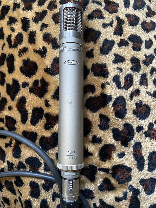 groove tube AM40 Tube condensor microphone brushed nickel | Reverb