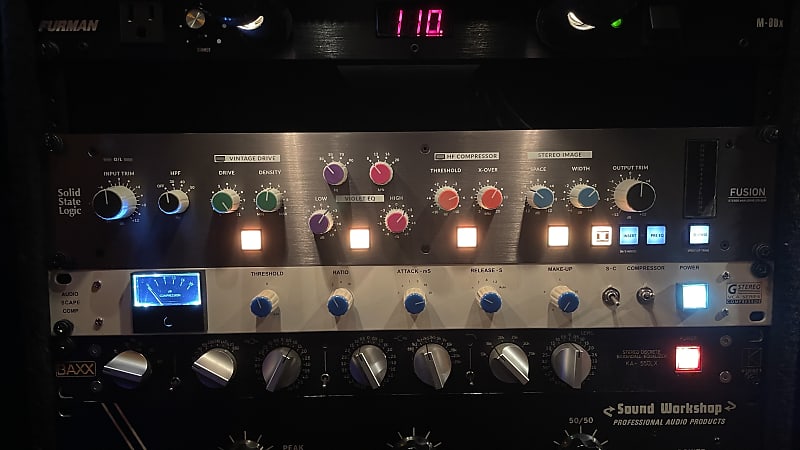 AudioScape Engineering Co. Buss Compressor Stereo SSL-Type | Reverb