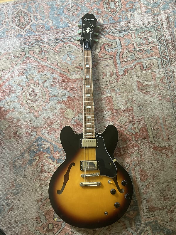 Epiphone ES-335 PRO Vintage 2021 - Sunburst | Reverb