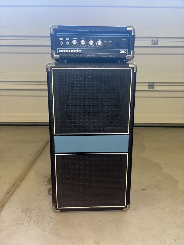 Acoustic 260 100 W 1×10″ Bass Guitar Mini-Stack 2013 - Black | Reverb