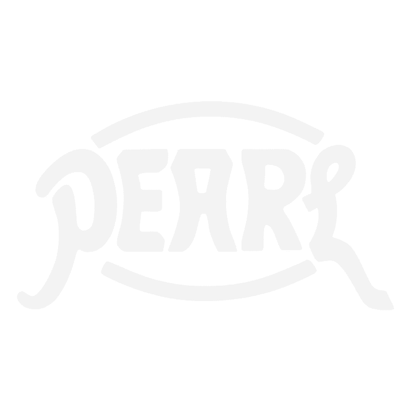 Pearl Drum Logos-Matte White / President Logo | Reverb