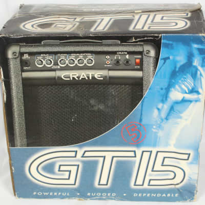 Crate GT-15 Electric Guitar Combo Amplifier | Reverb