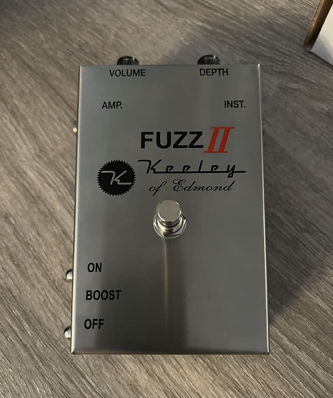 Keeley Vintage Octave Fuzz II RARE 1 of 20 Signed Hand Wired | Reverb