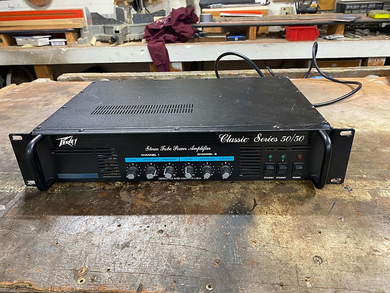 Peavey Classic 50/50 rack tube amp | Reverb