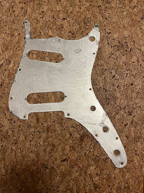 Fender Duo sonic/musicmaster pickguard shield plate original | Reverb