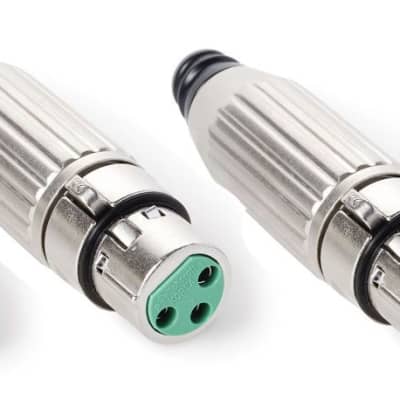 Nuetrik Switchcraft XLR various 1990 Silver | Reverb