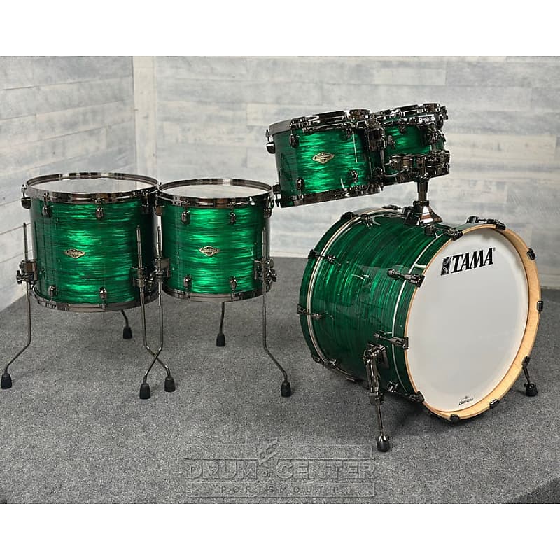Tama Starclassic Walnut/Birch 5pc Drum Set w/22BD Jade Silk | Reverb
