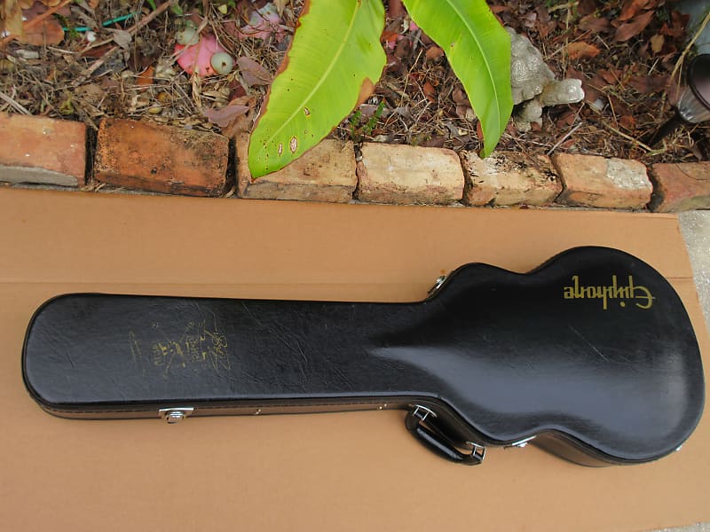 Epiphone Slash Signature Les Paul Guitar Case With Key | Reverb