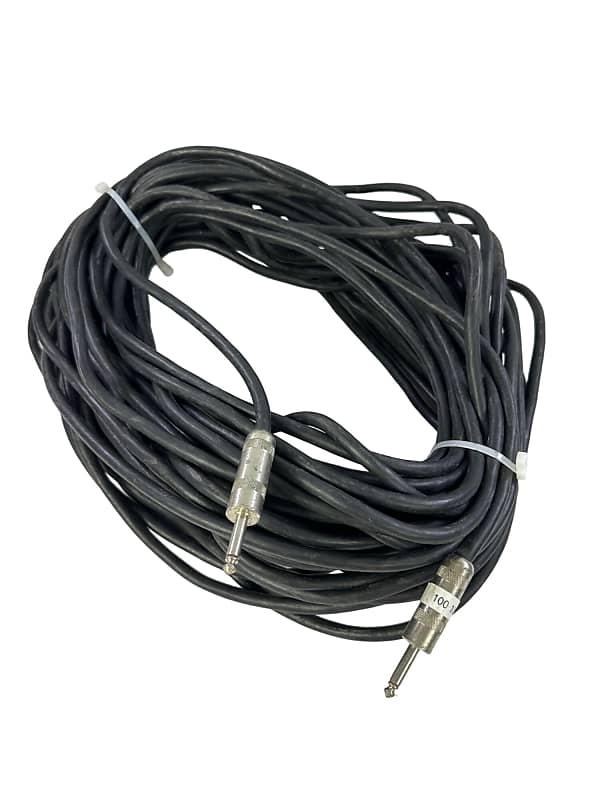 Unbranded 100ft Heavy Duty Speaker Cable 1/4" to 1/4" TS | Reverb