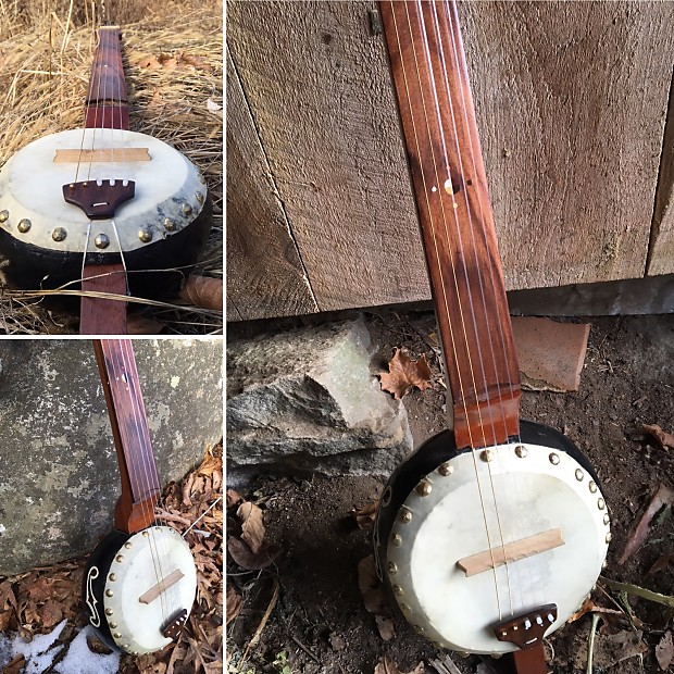 5 String Fretless Gourd Banjo | Reverb