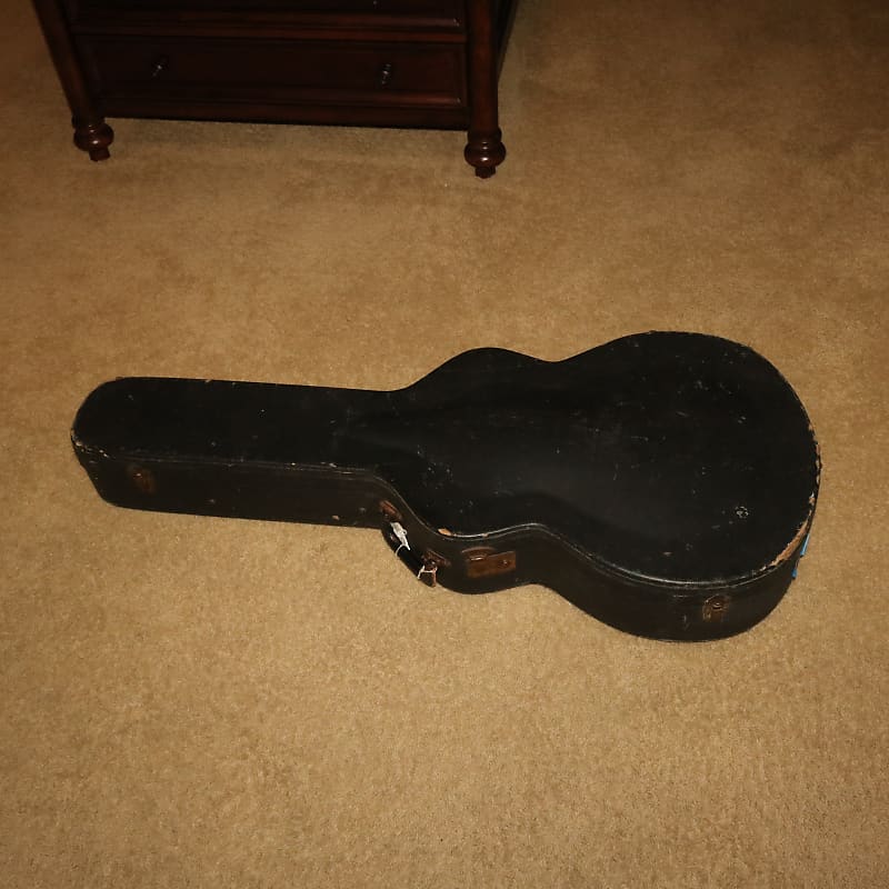 Vintage Lifton 17 inch Archtop case | Reverb