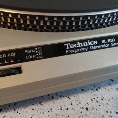 Technics SL-B30 Automatic Turntable 80s Vintage Japan Silver | Reverb
