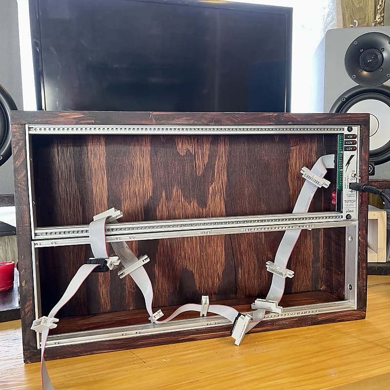 Modular Synth Case Custom made Mahogany | Reverb