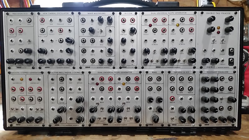 Random Source Serge 6U 104 HP Eurorack Synth | Reverb