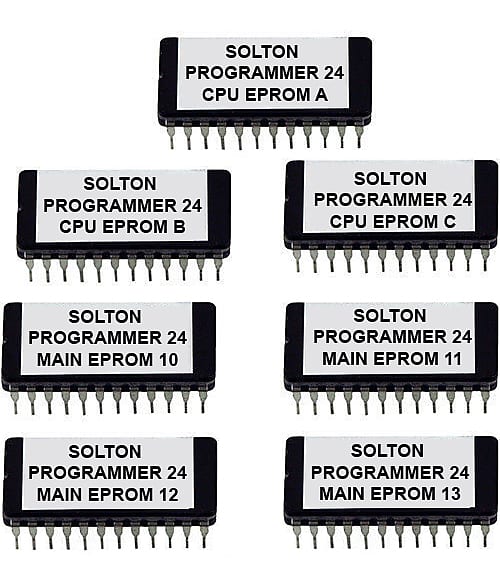 SOLTON PROGRAMMER 24 Firmware OS Software Eprom kit Eproms | Reverb